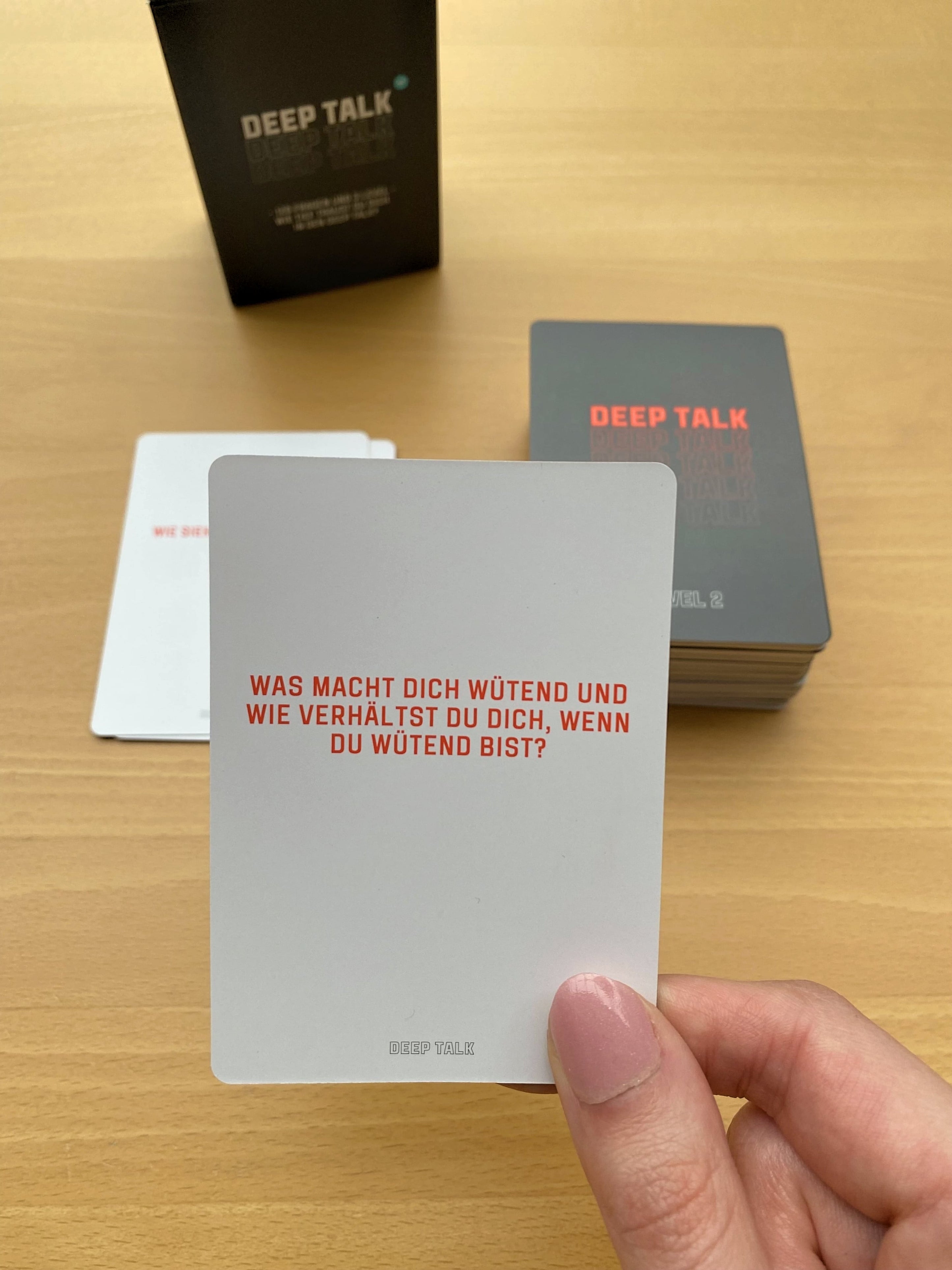 Deep Talk - Das Kartenspiel für tiefe und intime Fragen – Store Template