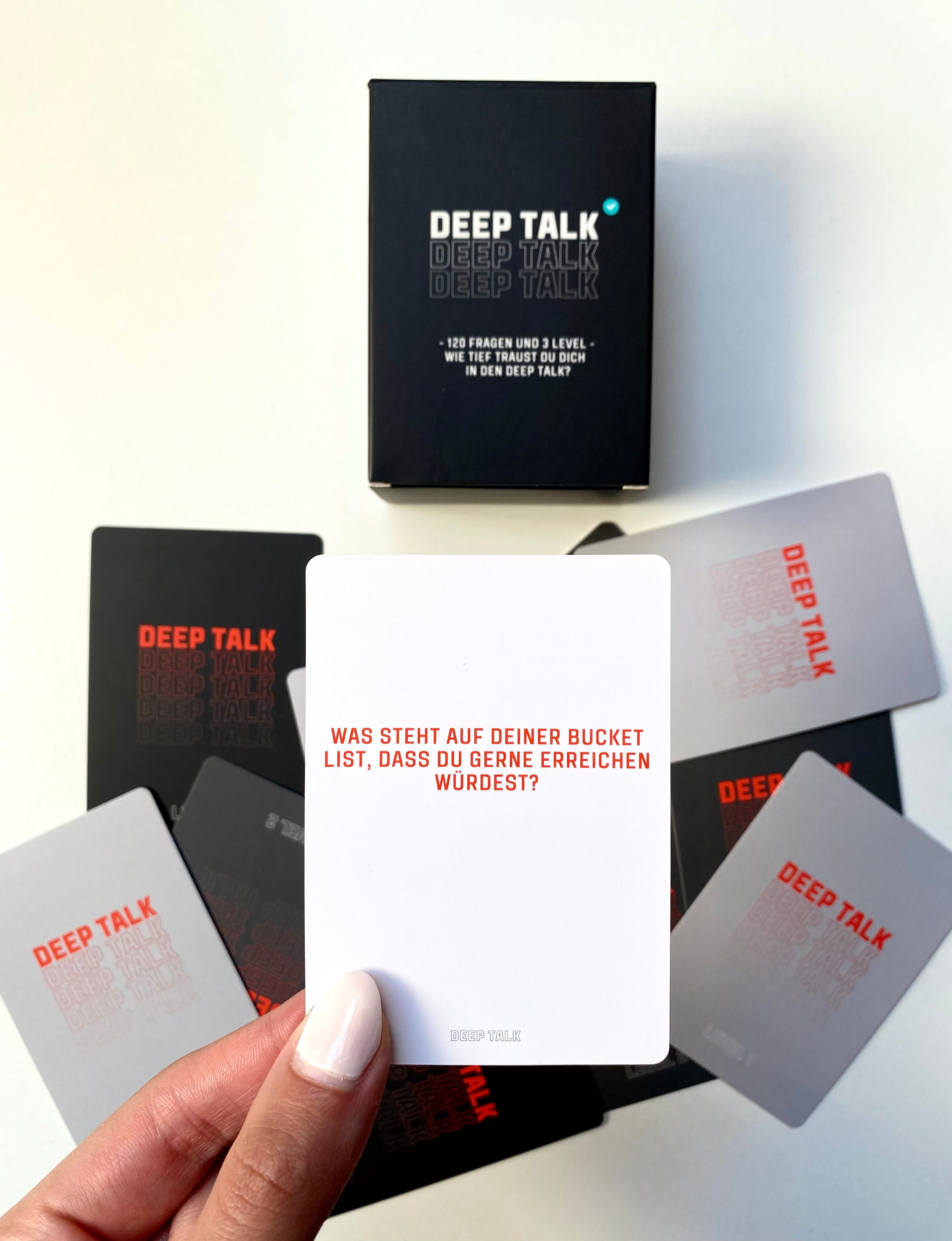 Deep Talk - Das Kartenspiel für tiefe und intime Fragen – Store Template